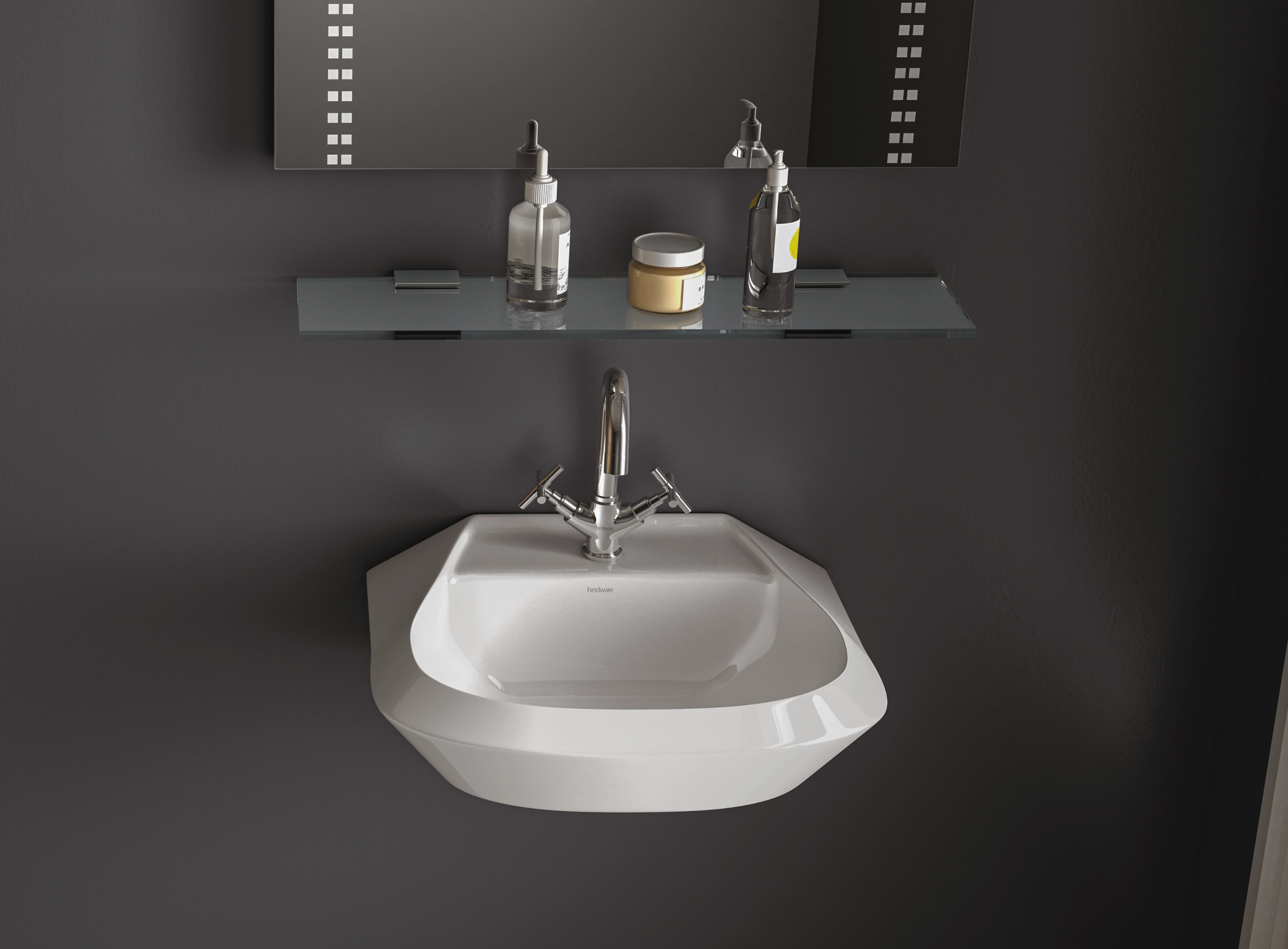 Space Saving Elegance: Wall Hung Wash Basin Design Ideas for Small ...