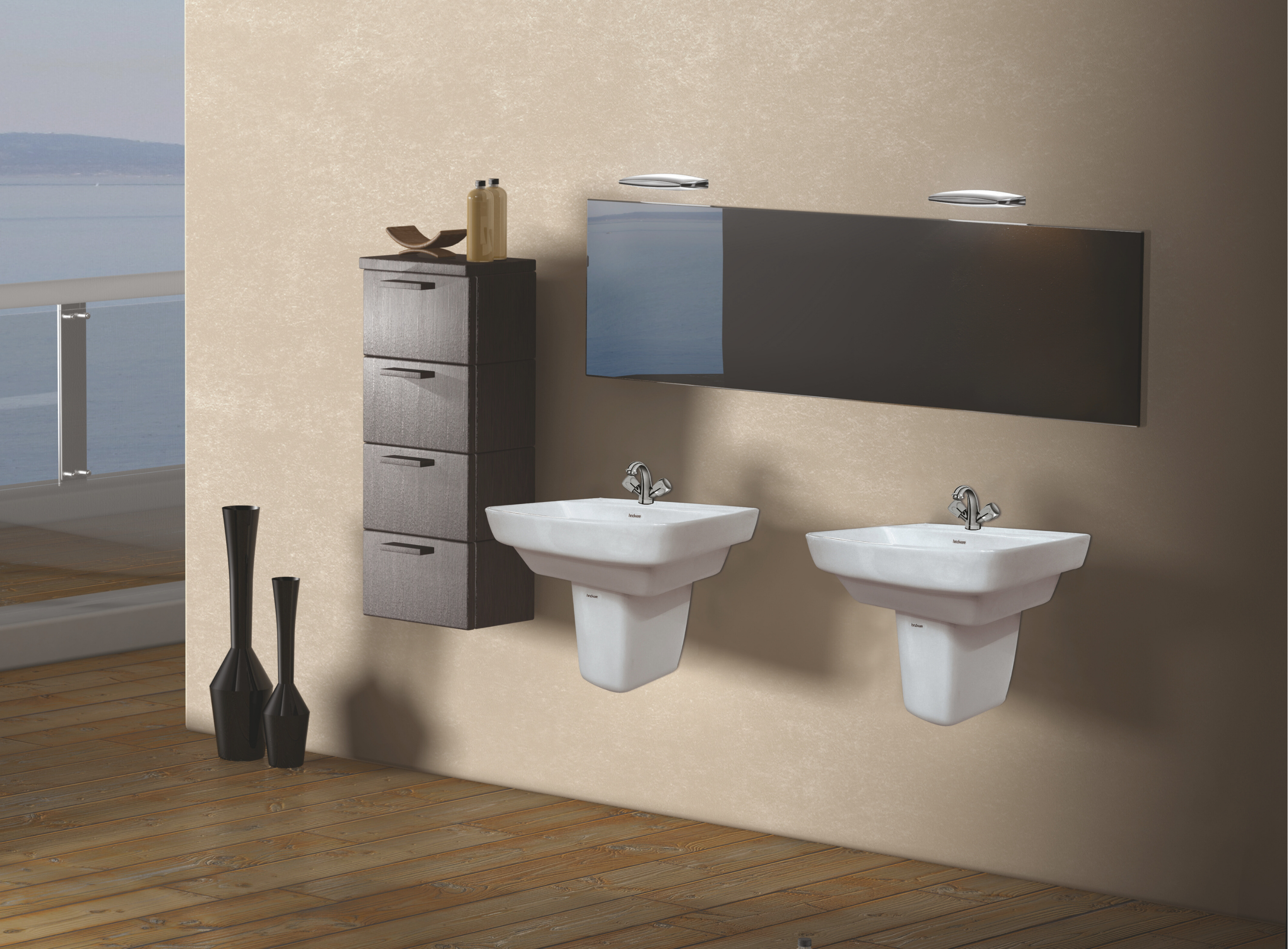 Wash Basin Wall Design: Elevate Your Space with Stunning Styles - Hindware