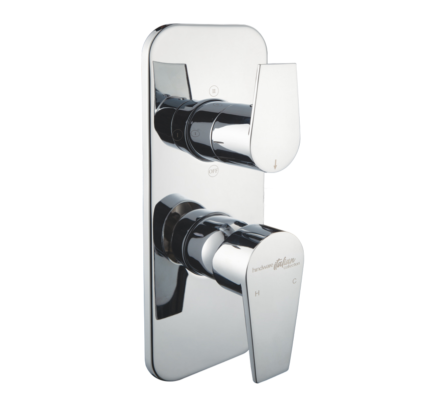 Element Trim Set 3 Way Outlet Diverter | Hindware