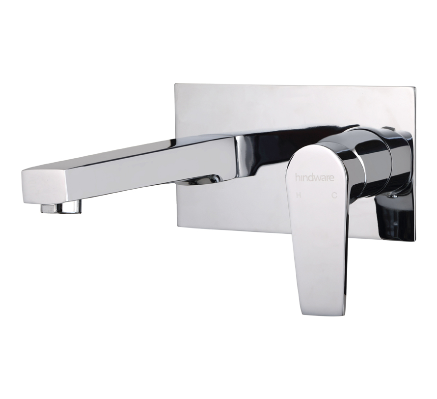 Element Trim Set Wall Mount Basin Mixer- 200 mm Spout | Hindware